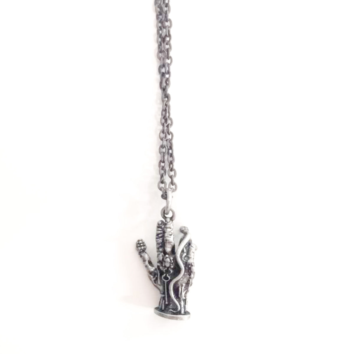DUMMY Hand Pendant Necklace -「夢御伽教」-漆黒の儀- | GALAXY BROAD SHOP